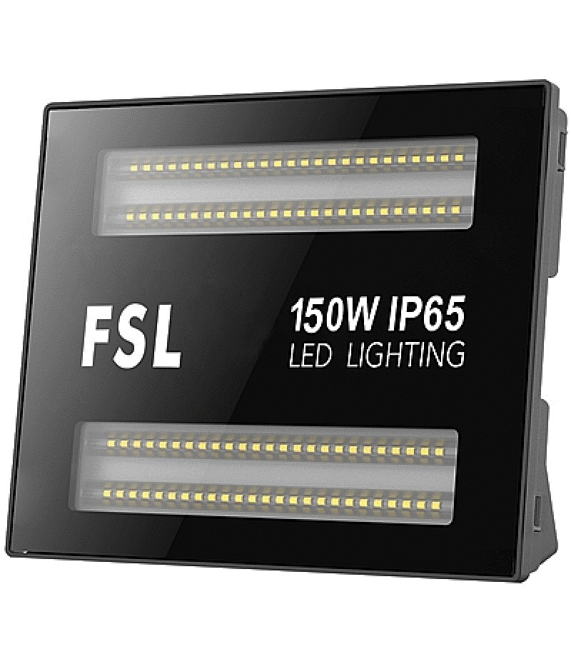 FSL FLOODLIGHT PRO, AC180-265V, 150W, AL+Glass, 5.590kg, IP65, 4000k ...